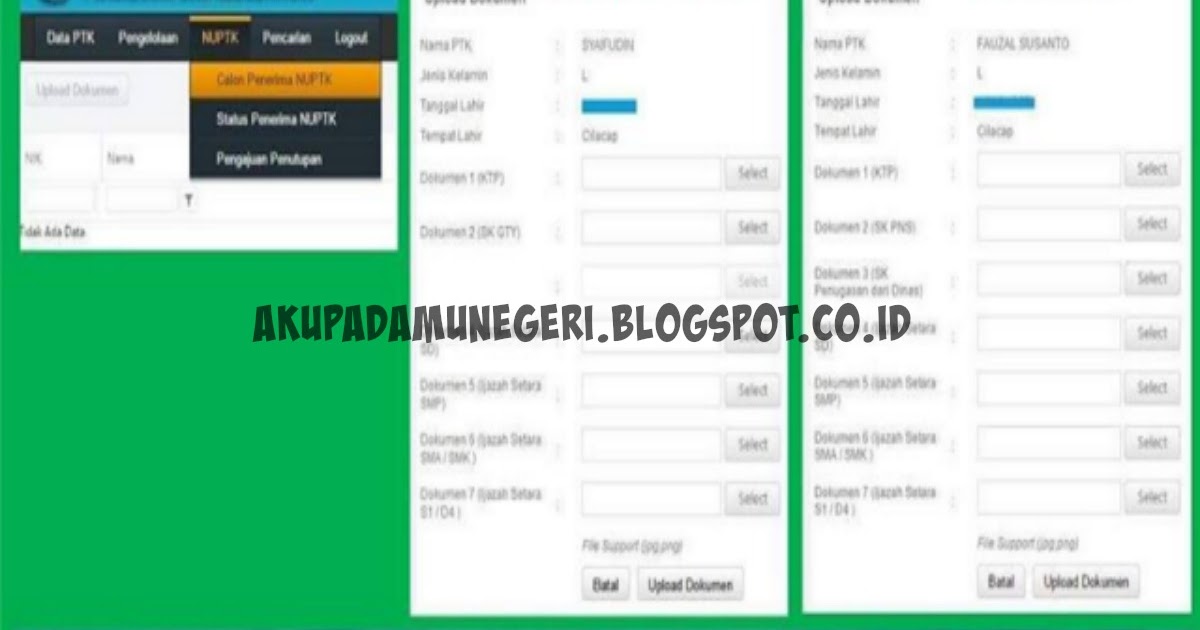 Cara Verval GTK Untuk Usul NUPTK Terbaru Dari PDSPK | PENDIDIKAN NEGERIKU