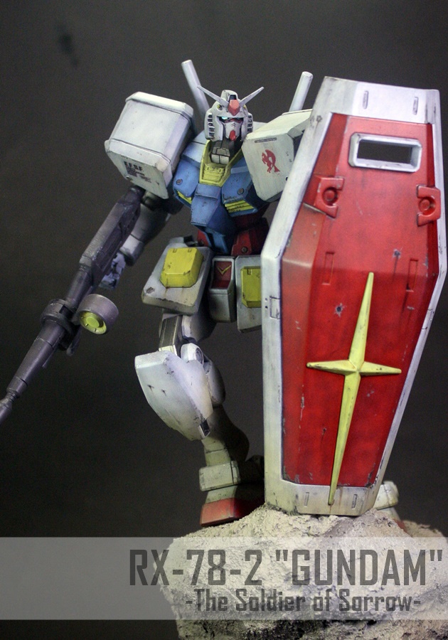 Custom Build: HG 1/144 RX-78-2 Gundam "SOLDIER OF SORROW"