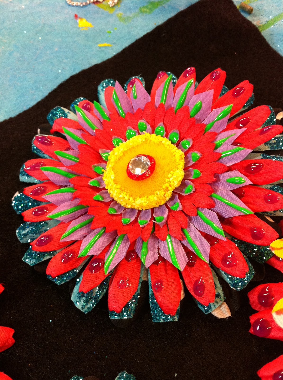 Spring Flower Mash Up - Crafty Chica