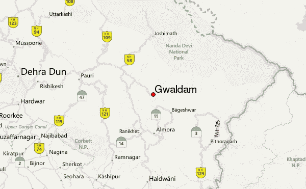 Gwaldam in Uttranchal Province | Beautiful Places