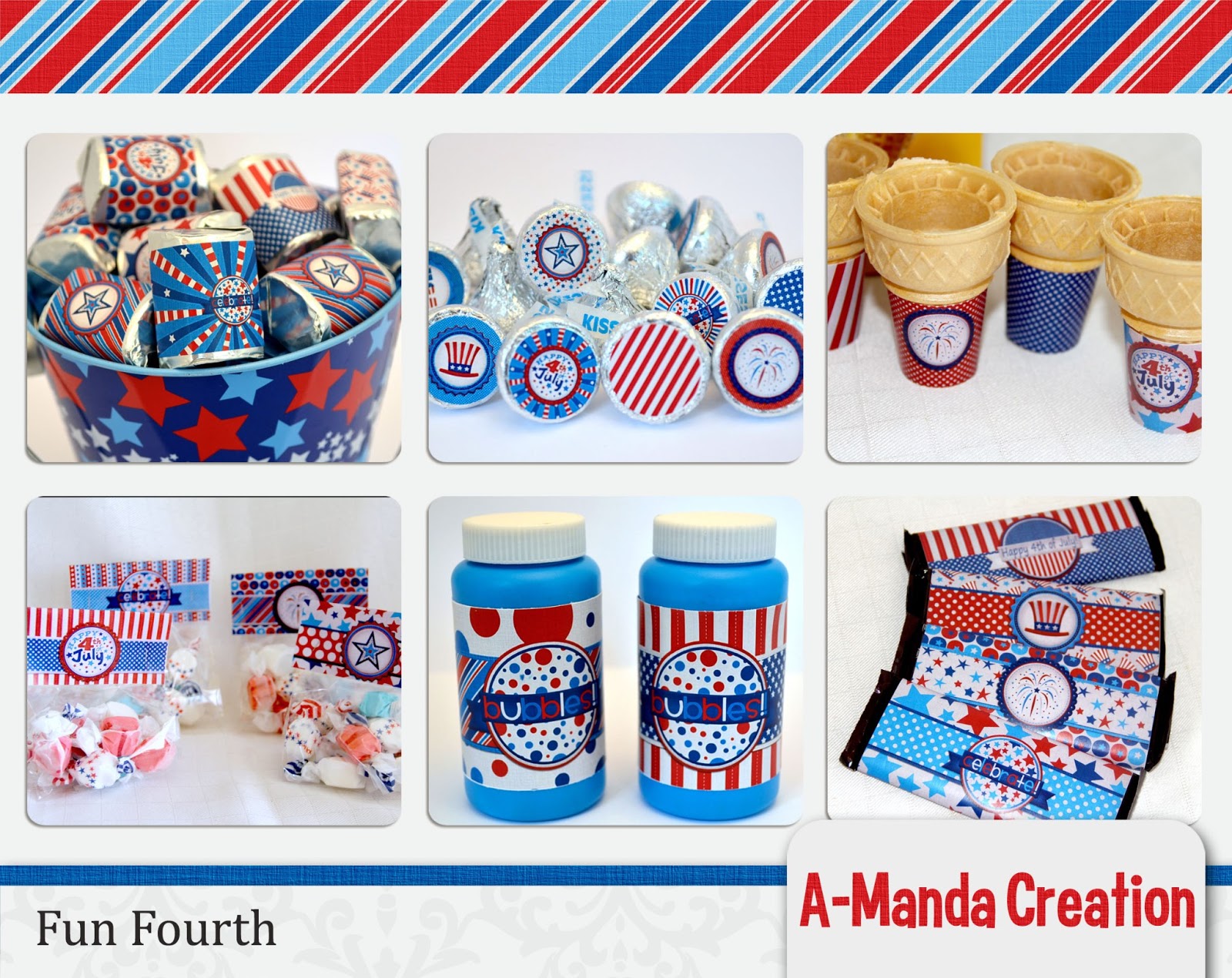 A-Manda Creation: 4th of July Printable Party Collection