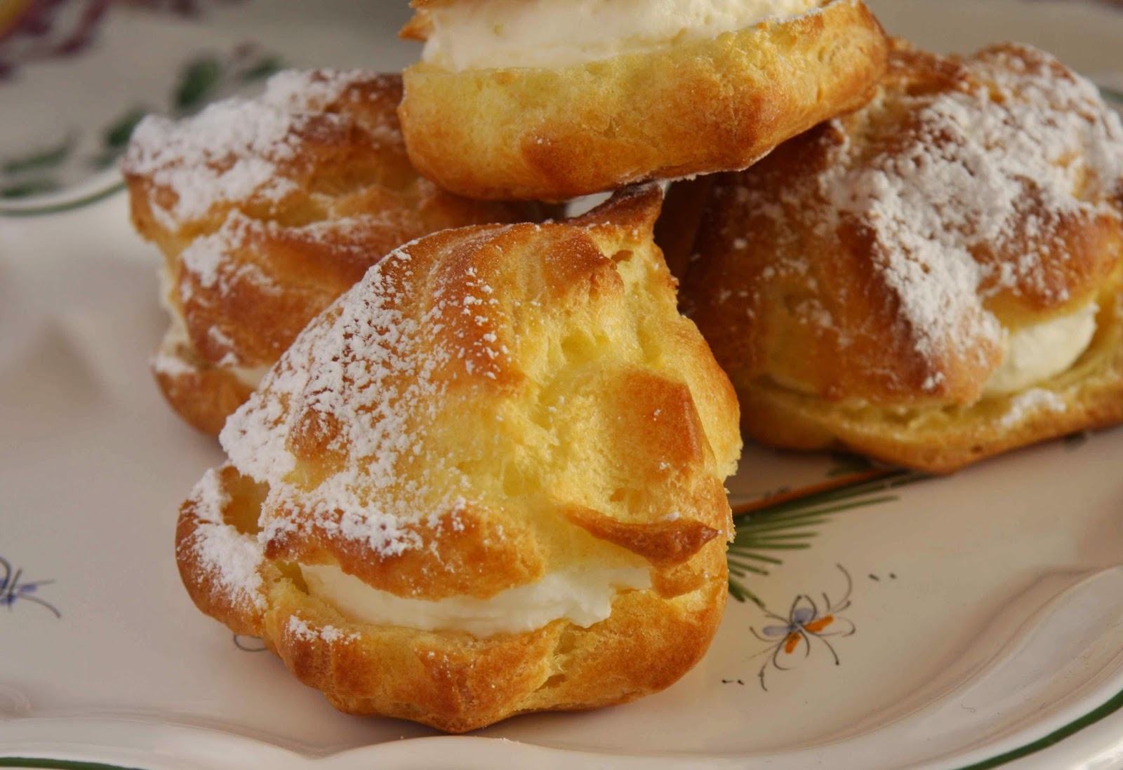 I'm Turning 60...: Cream Puffs - Baked Sfingi / Zfineg ta San Guzepp or ...