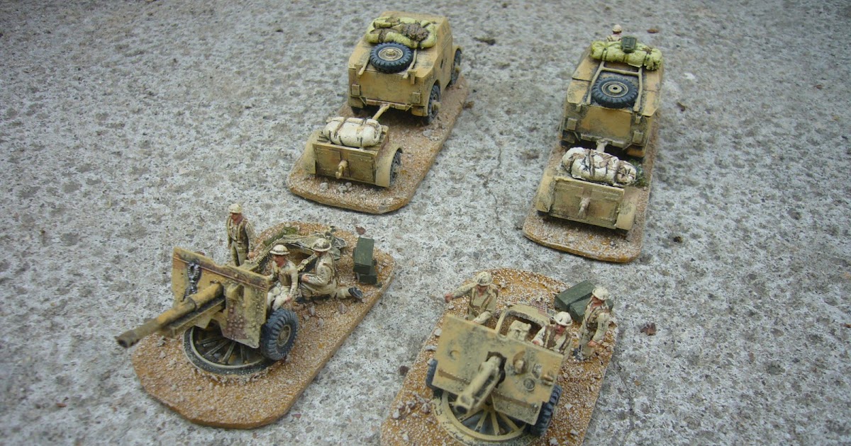 jp wargaming place: Rapid Fire! Eigth army artillery