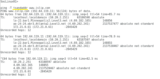 Ken Felix Security Blog: ICMP timestamp request examples
