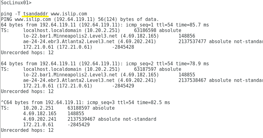 Ken Felix Security Blog: ICMP timestamp request examples