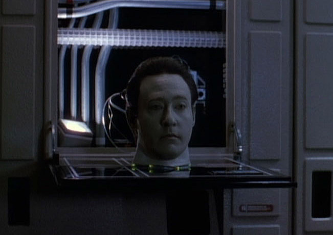 Star Trek Data Laughing