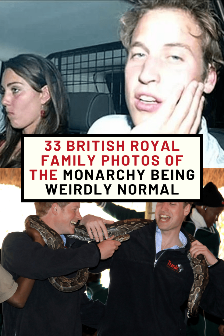 33 British Royal Family Photos Of The Monarchy Being Weirdly Normal