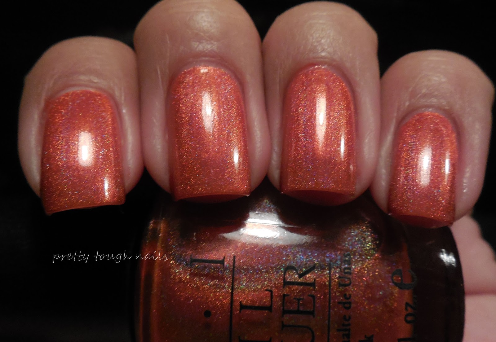 ::pretty::tough::nails::: OPI Coral Reef Swatch and Review