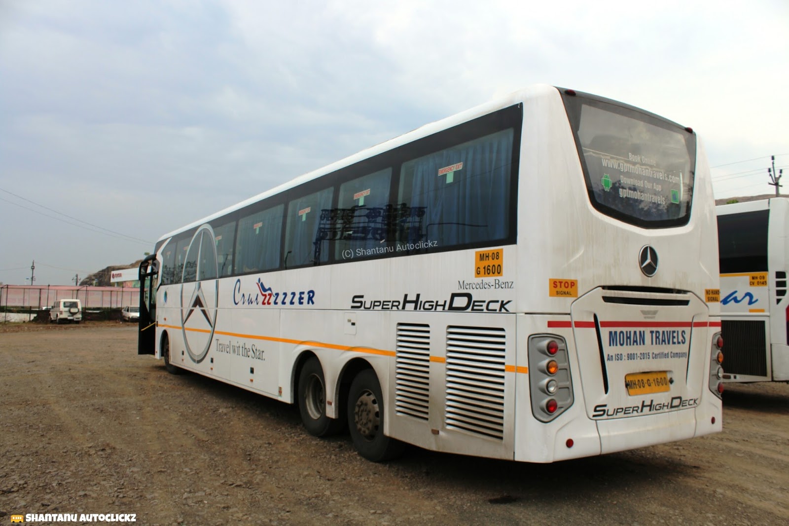 Shantanu Autoclickz: GPT Mohan Travels Mercedes Benz Super High Deck ...