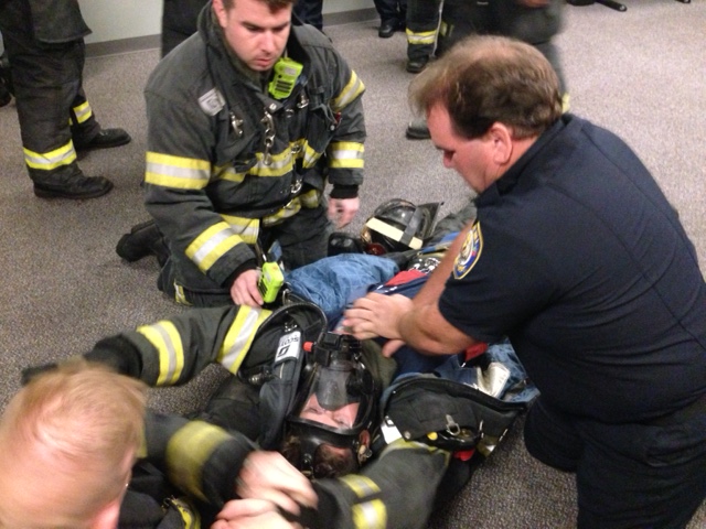 Cherry Hill News & Information: Firefighter Down - CPR Training