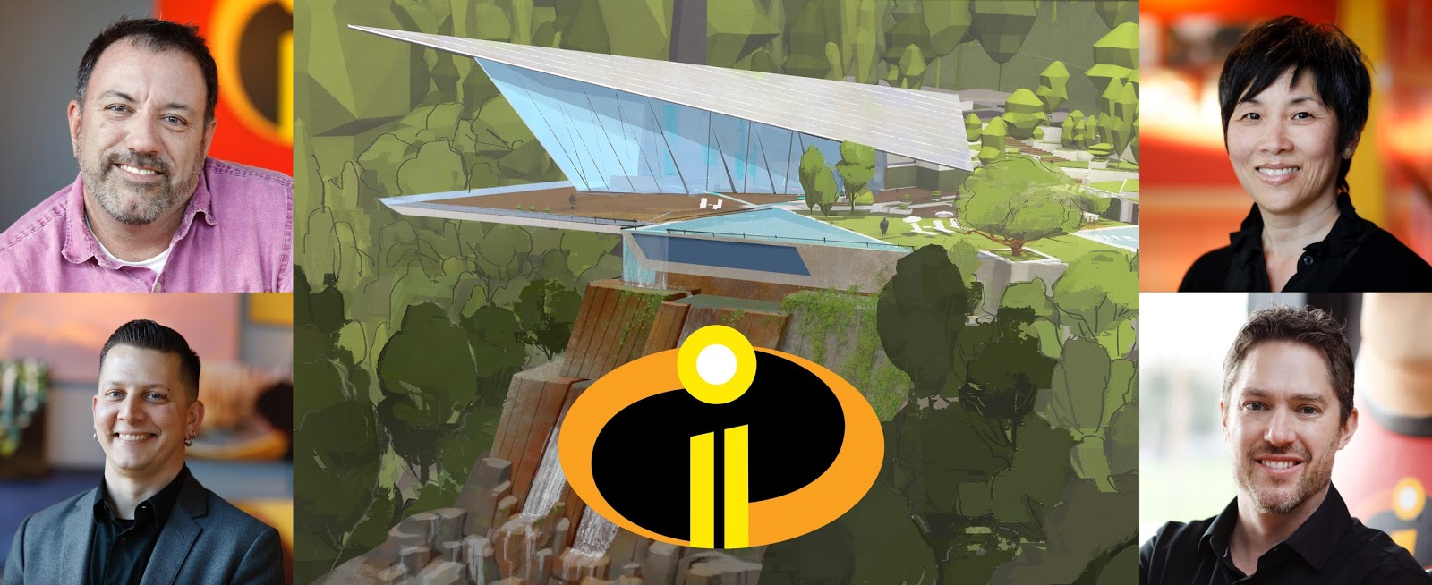 The Parr's New Home: Creating the Sprawling Hillside House in ...