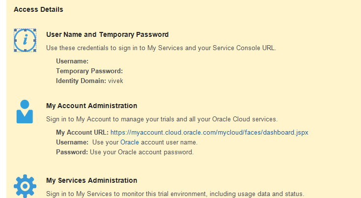 SOA Cloud - How to register for SOA Cloud Service Trial Version ...