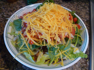Vegetarian Family Cooking: Haystacks - Vegetarian Taco Salad