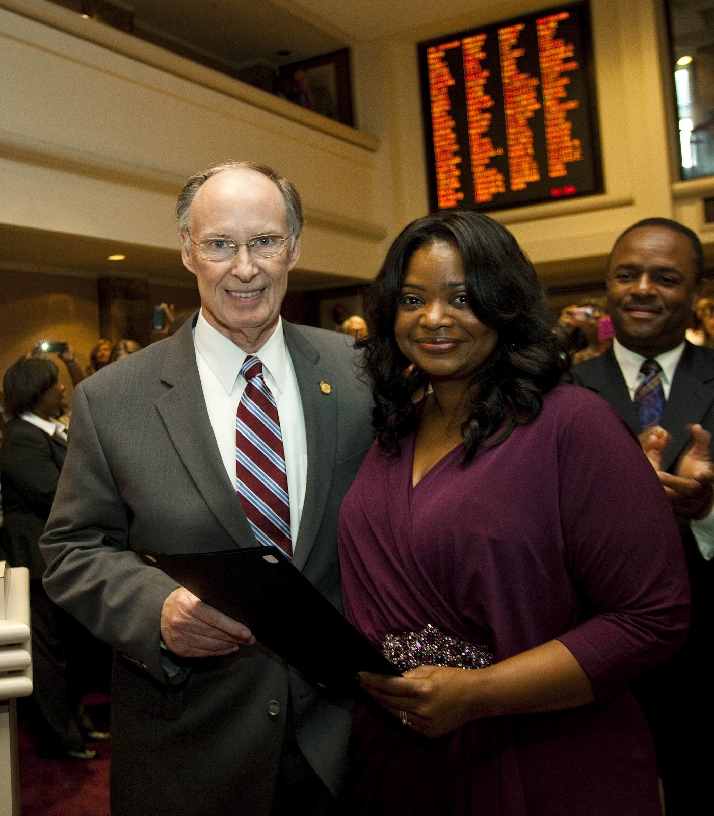 First Lady Dianne Bentley: Octavia Spencer Day