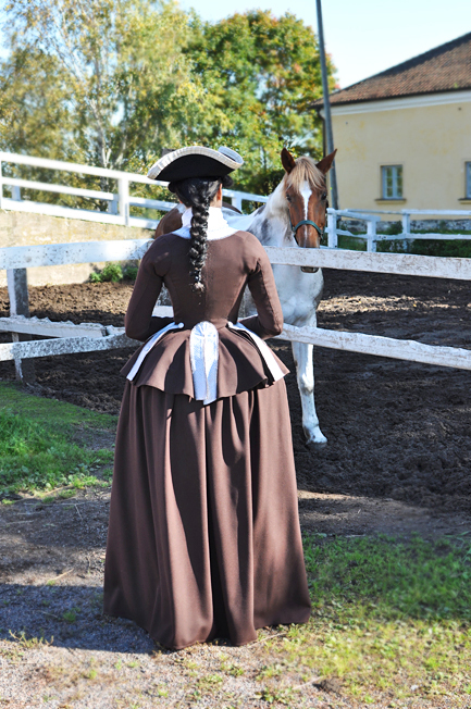 Before the Automobile: Mid 18th century riding habit