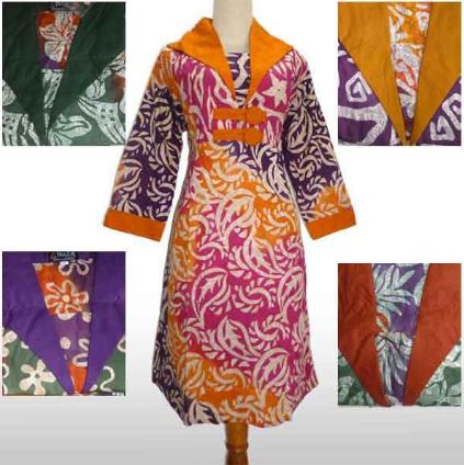 33+ Model Tunik Batik Terbaru 2023 (Modern & Cantik)