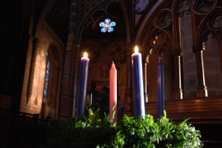 Clergy Confidential: What's up with the pink candle in the Advent wreath?