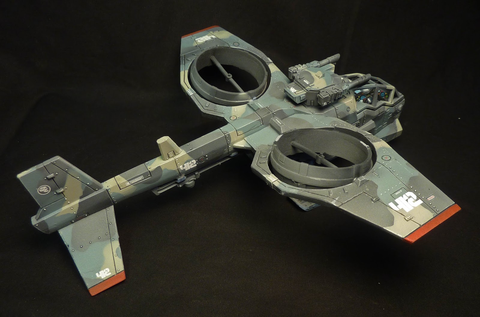 dwartist's painting blog: WIP: Puppets War 'Dragonfly' Aircraft MkI...