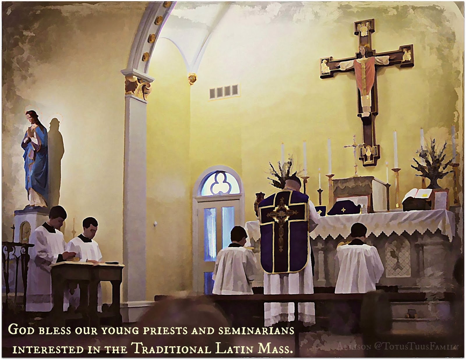 Young Priests, Seminarians and The Traditional Latin Mass - Totus Tuus ...