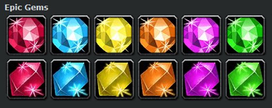 Breaking Down The Datamined Epic Gem Information
