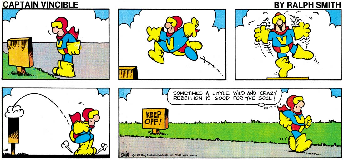 Stripper's Guide: Obscurity of the Day: Captain Vincible