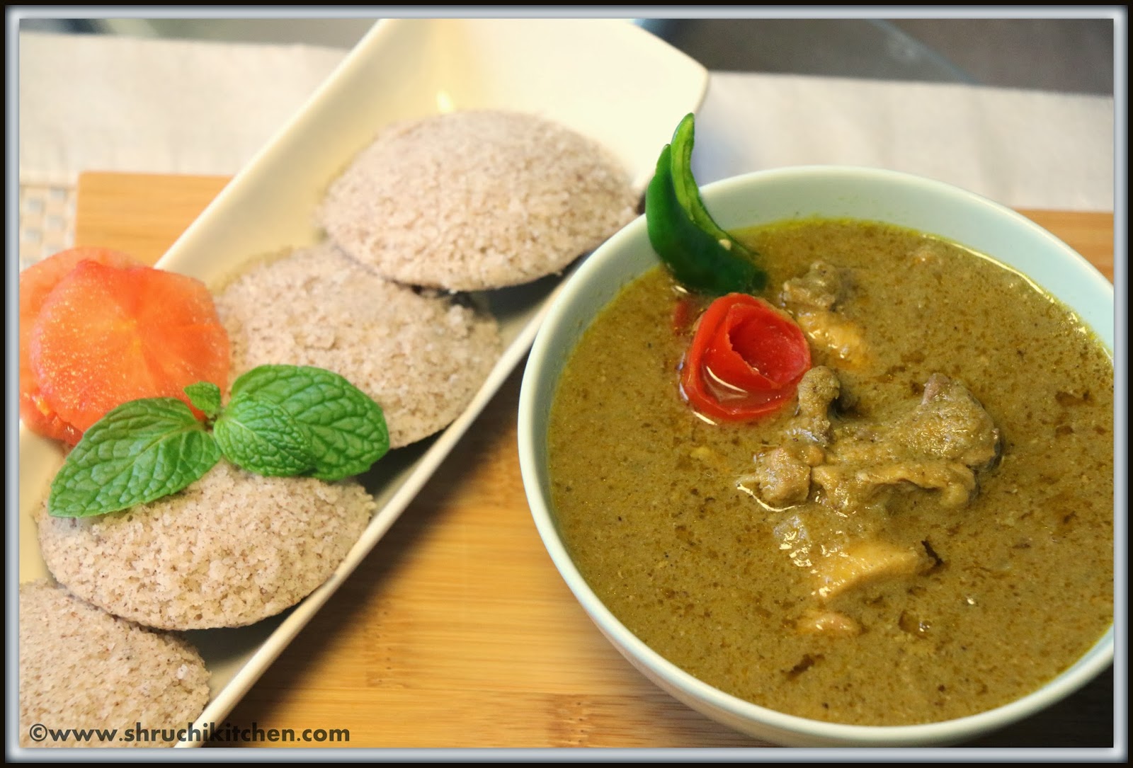 Shruchi Kitchen: Koli Saaru | Chicken Curry