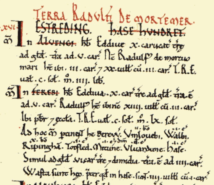 The Importance of Here: 2. Ralph de Mortimer