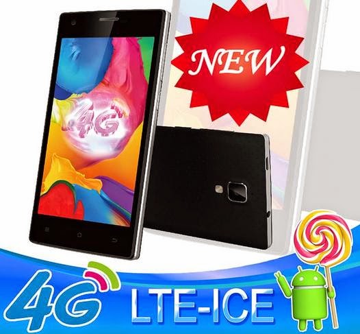 Telego Mobile LTE ICE, 4G Capable Android Lollipop Smartphone