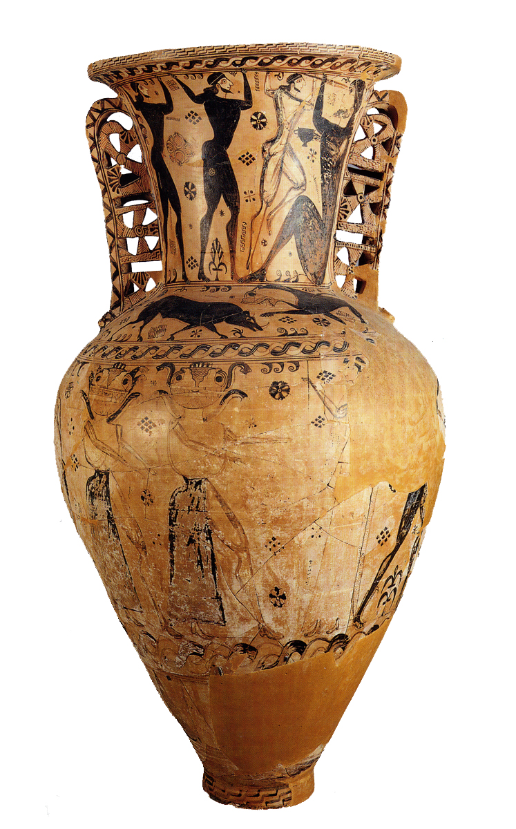 Kenney Mencher Blinding Of Polyphemus And Gorgons Or Eleusis Amphora kenney-mencher-blinding-of-polyphemus-and-gorgons-or-eleusis-amphora