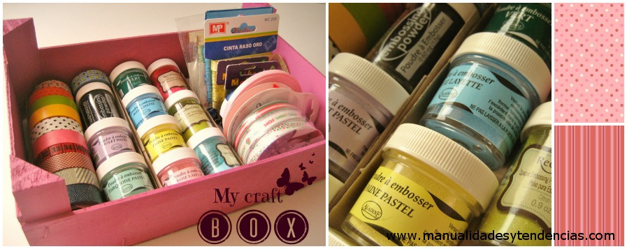 Manualidades y tendencias: DIY Caja reciclada para materiales de ...