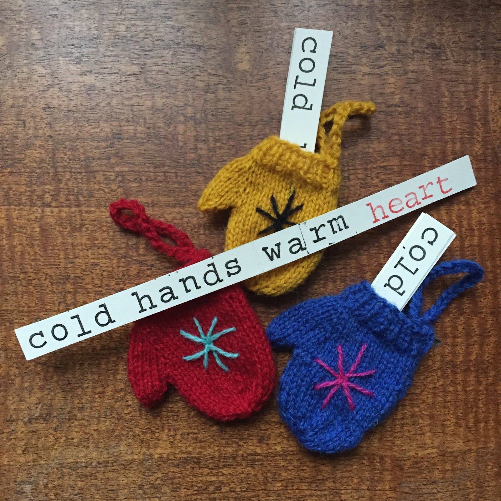 Cold hands, warm heart - making my own Christmas traditions