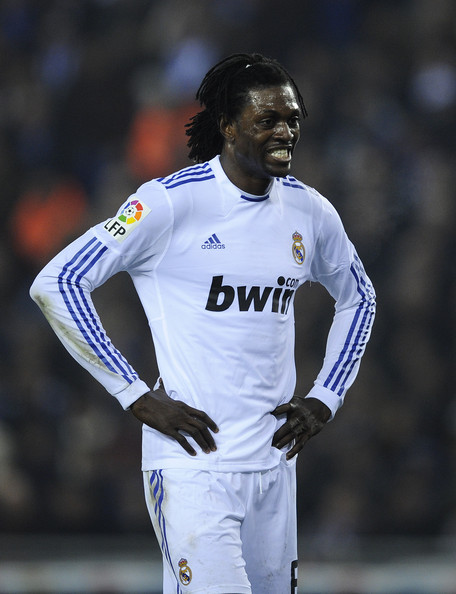 Real Madrid And Barcelona 2012: Emmanuel Adebayor
