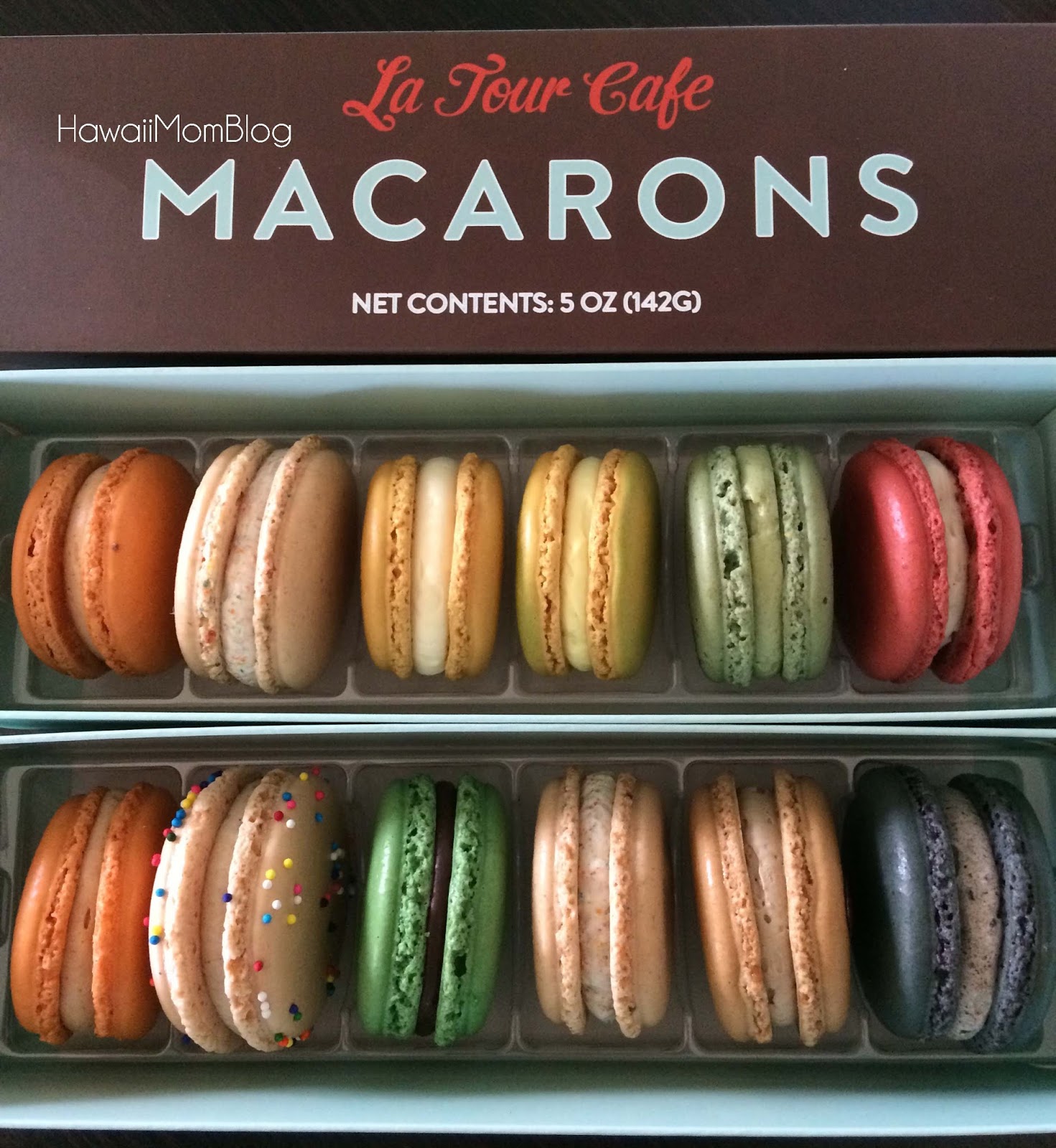 Hawaii Mom Blog: Pumpkin Crunch Macaron from La Tour Cafe in Kapolei