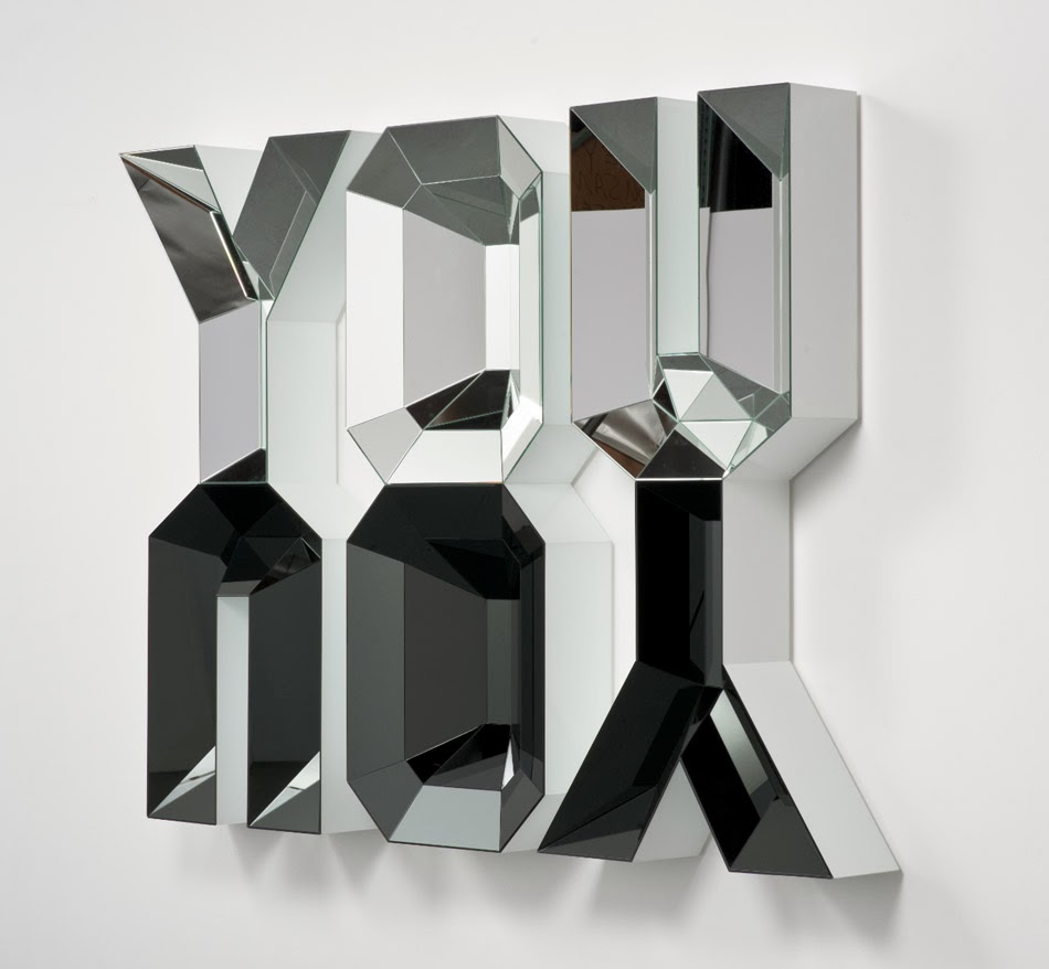 APARTE: DOUG AITKEN TEXT SCULPTURE