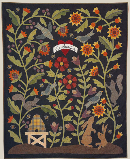 The House on the Side of the Hill: Stitching with Gail.