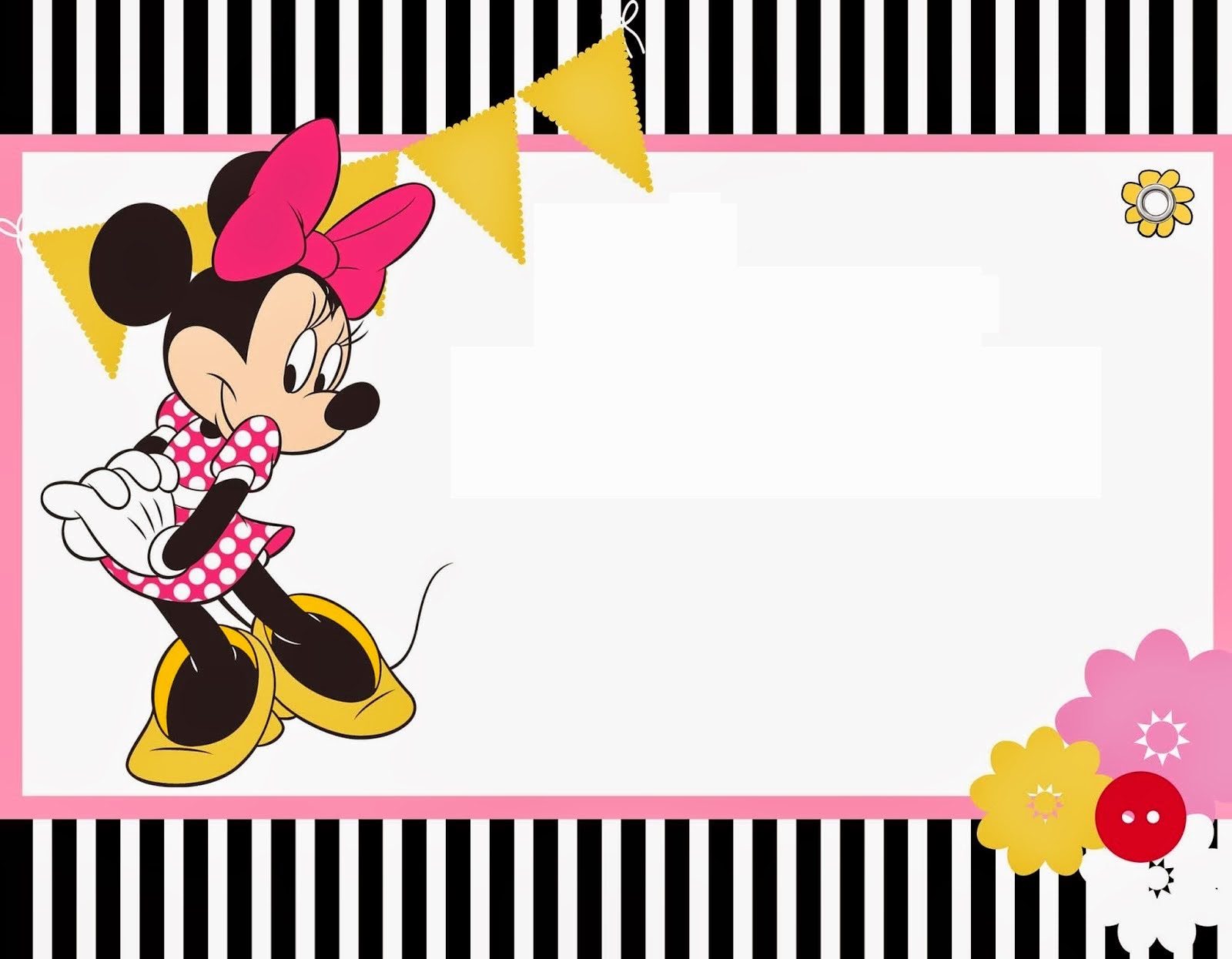 Divertidos Imprimibles Gratis de Minnie Mouse Rosa. - Ideas y material ...