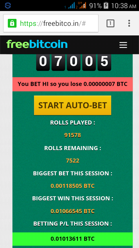 FreeBitco.in Strategy: Best Strategy in FreeBitco.in