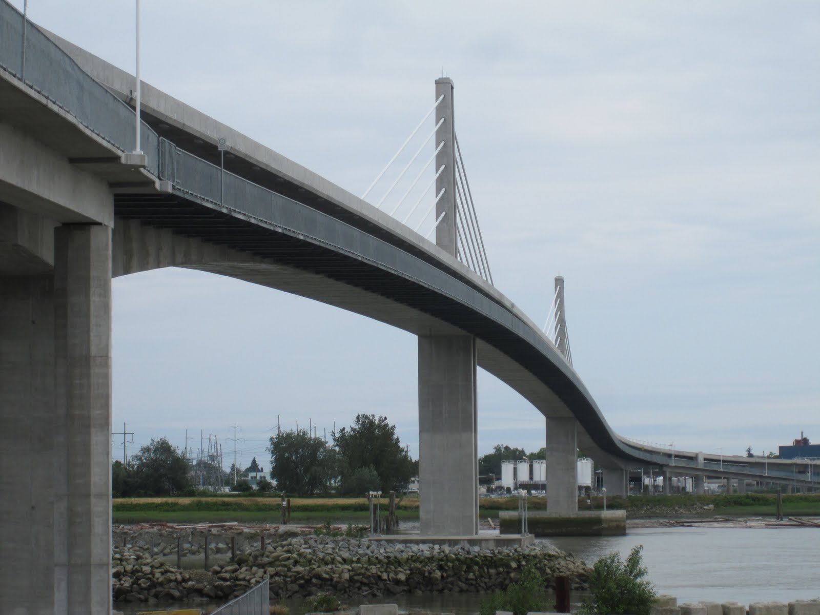 Bridge of the Week: Cable-Stayed Bridges - North Arm Bridge (3)