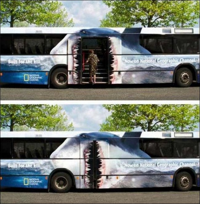 Funny Pictures Gallery: Funny bus pictures - stuck on road