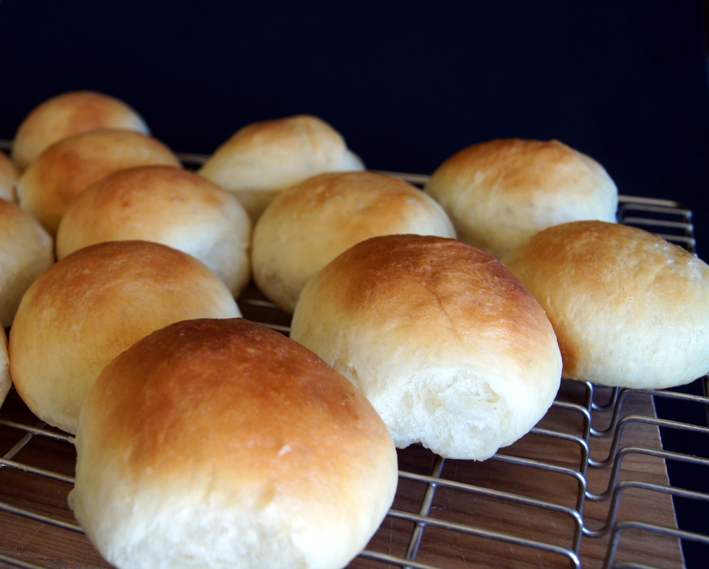Karen Cooks: Golden Pull-Apart Butter Buns