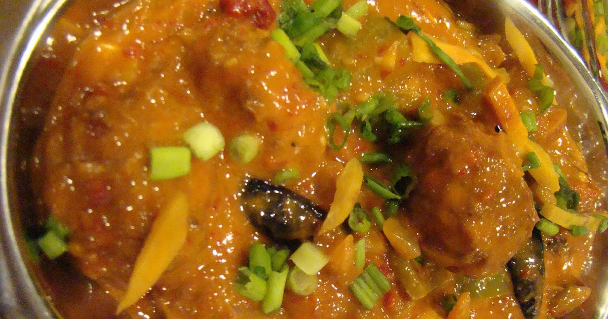 My Favorite Recipes Collection: Edamame and Veggie Munchurian