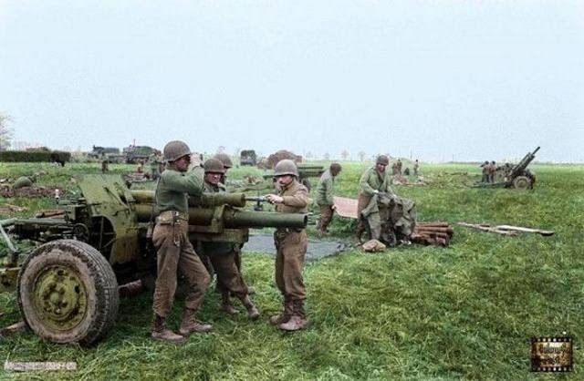 Chuck's Fun Page 2: Colorized WW II photos - 39 images