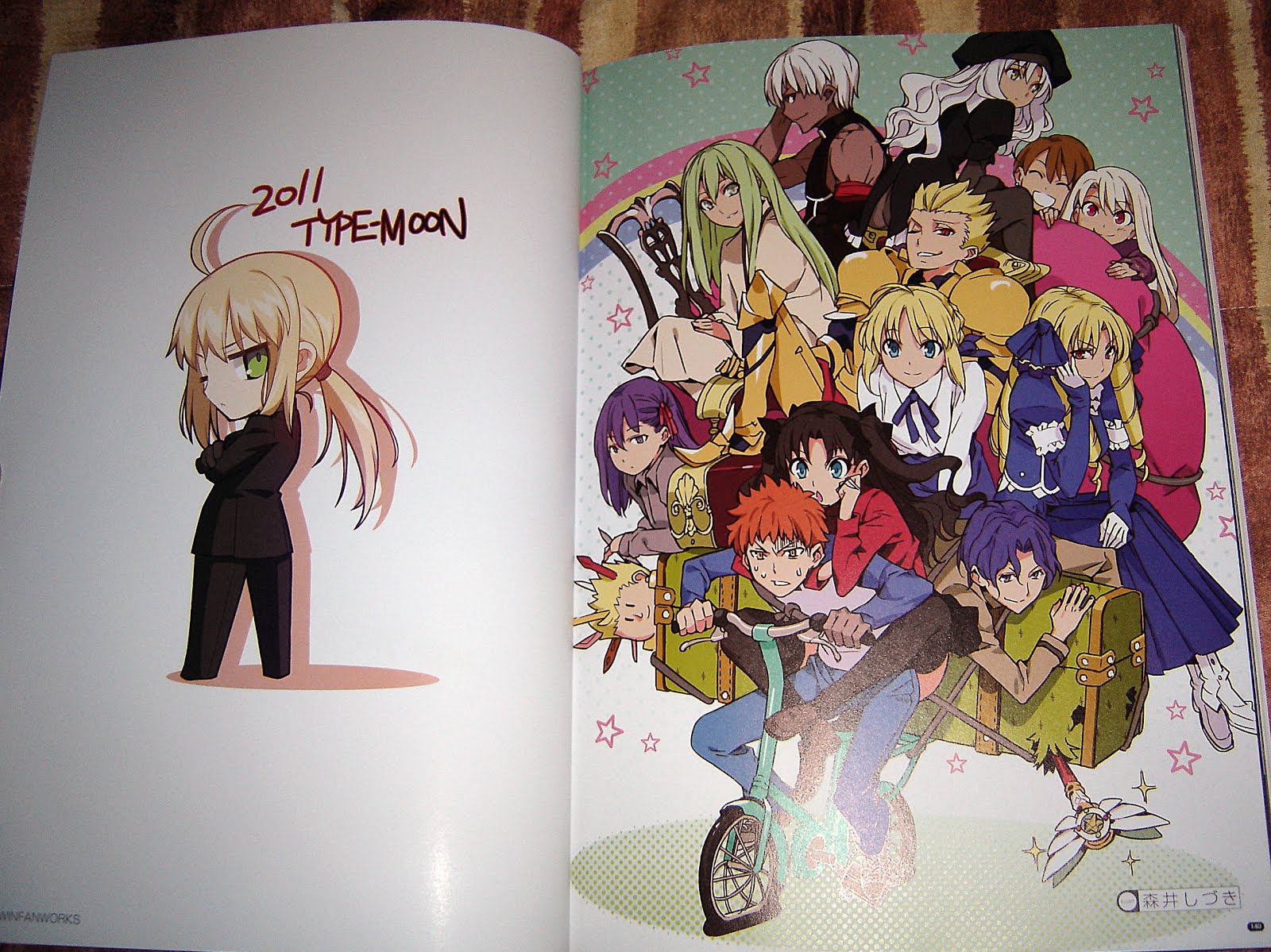 Soth's Blog: Fate/side side materiale complete