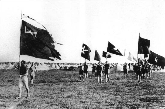 Vrije Nationalisten Noord Brabant: Werner Lass en Karl-Otto Paetel ...