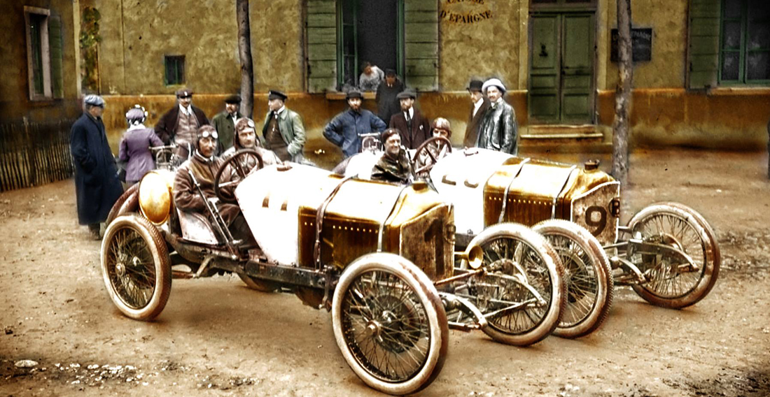 Just A Car Guy: incredible colorized photos of the first 2 decades of ...