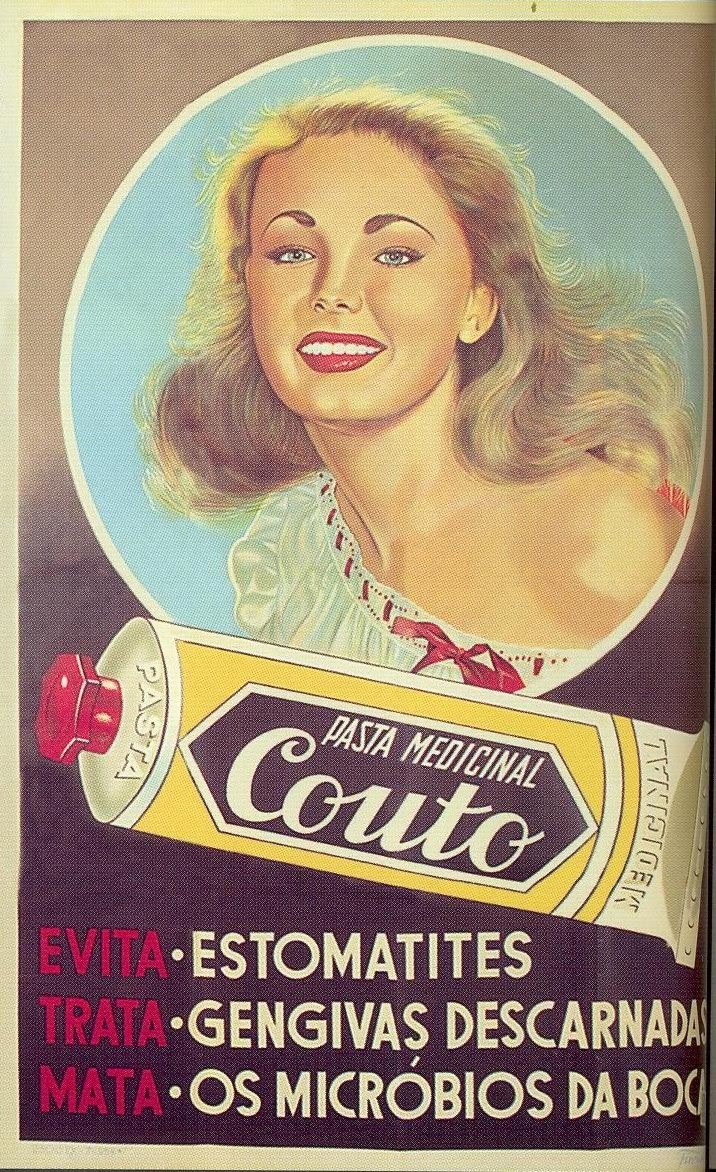 560PT: "Pasta Dentífrica Couto" - Pasta medicinal