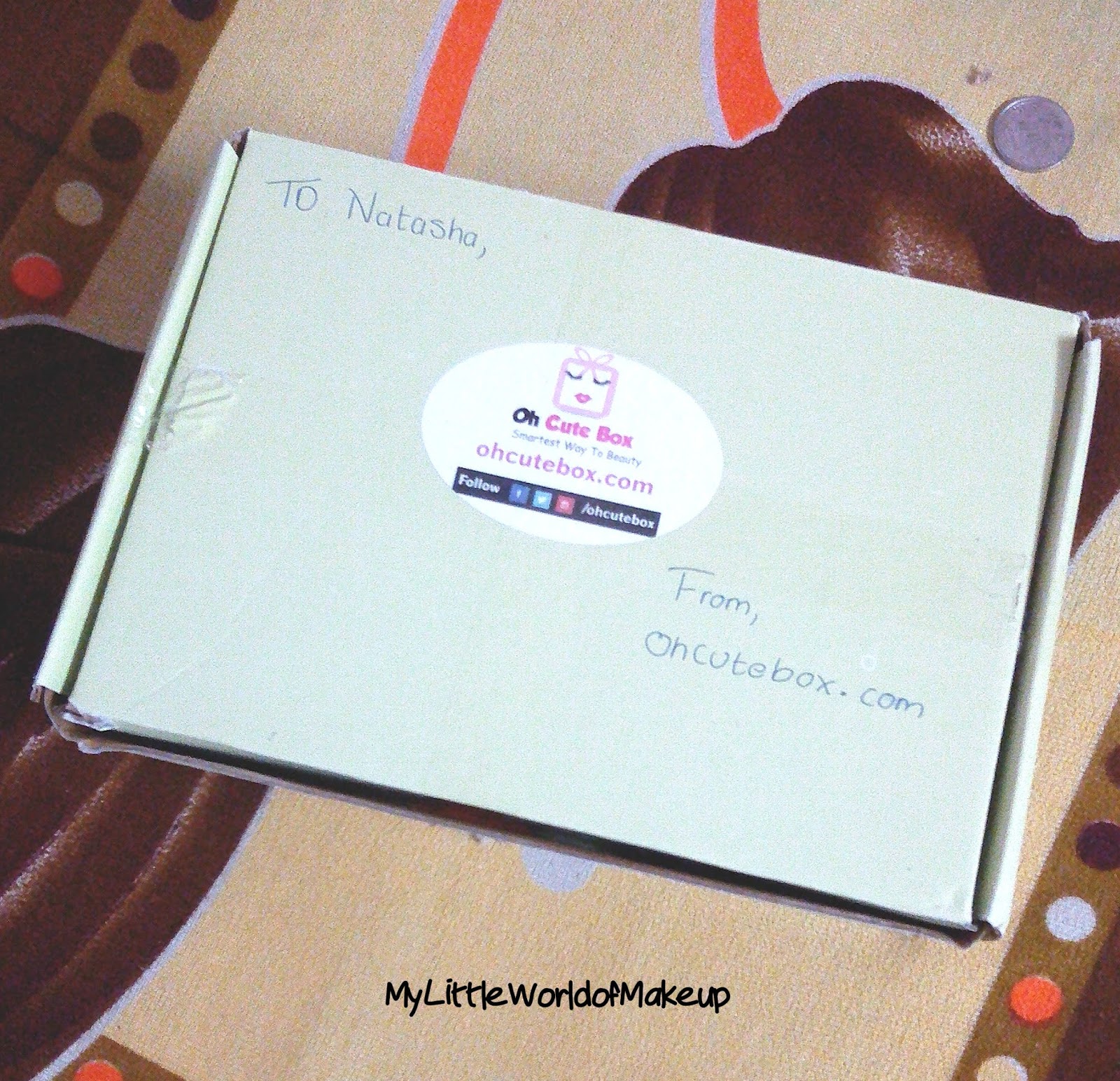 Oh Cute Box for July 2016 - Unboxing & my thoughts!