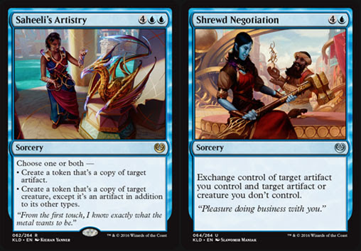 Magic the Gathering Adventures: Kaladesh Set Review: Blue