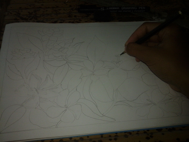 Sri Agurwardani: Cara Mudah Membuat Gambar Dengan Teknik Pointilis