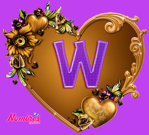 Significado de tu Inicial (W)